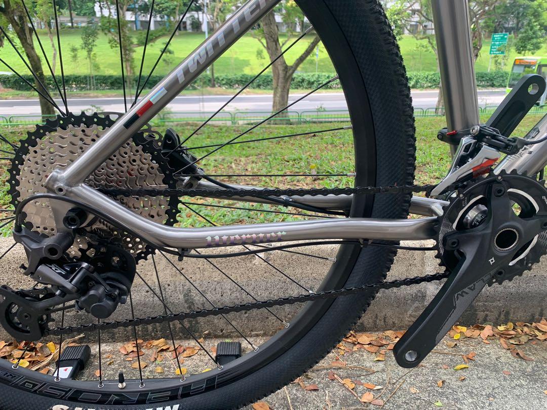Titanium MTB Shimano XT version, Sports Equipment, Bicycles & Parts ...