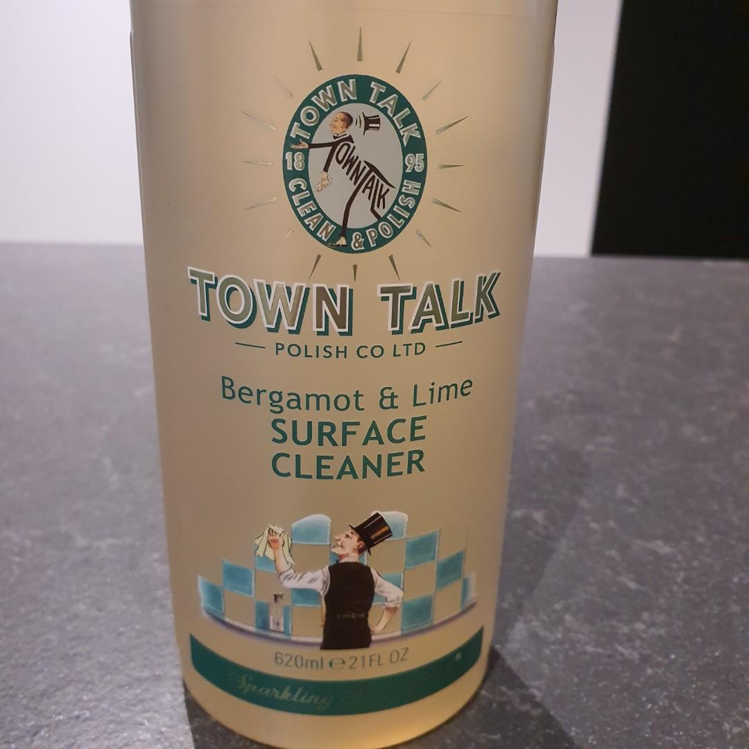 Town Talk Surface Cleaner- Bergamot & Lime, Furniture & Home Living ...