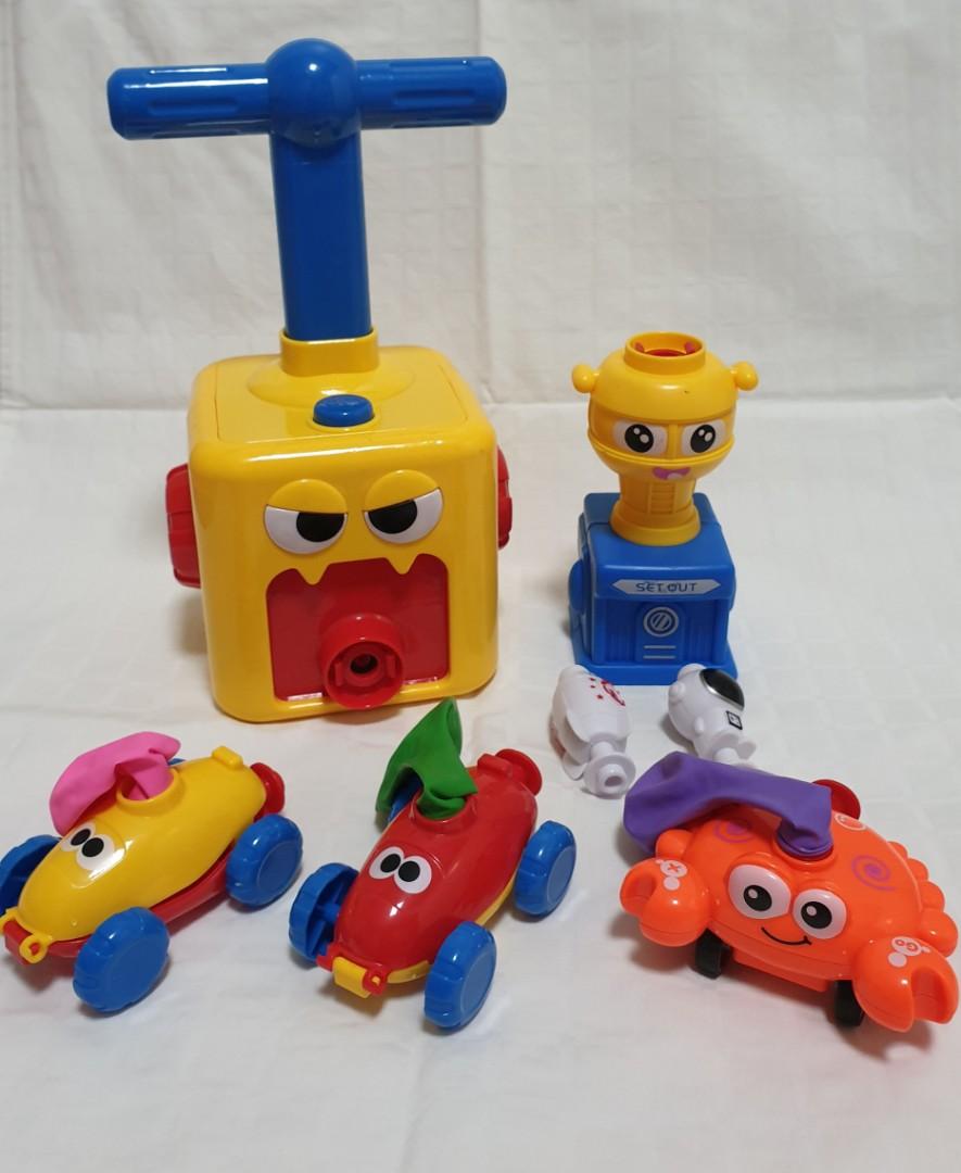 Toy Balloon Powered Car & Rocket Launcher, Babies & Kids, Infant ...