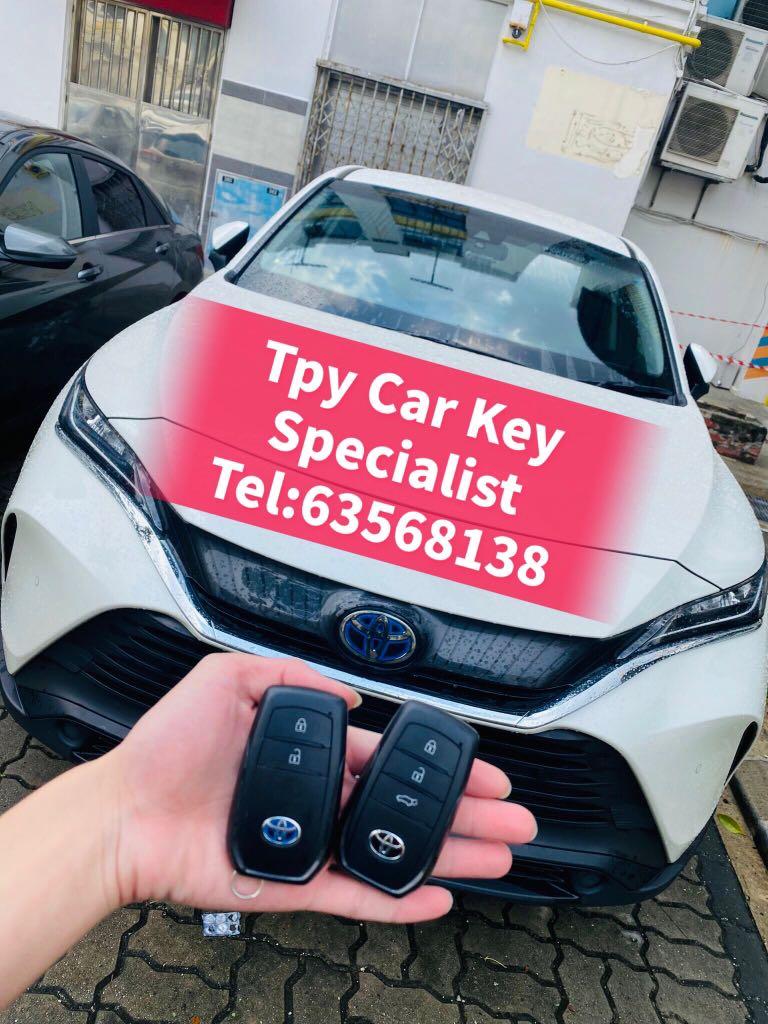 Toyota harrier key duplication, Car Accessories, Accessories on Carousell