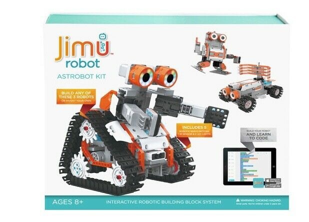 UBTECH 優必選 JIMU Robot Astrobot 系列：Cosmos套件/支持應用，構建和編碼STEM學習套件（387個零件和 ...