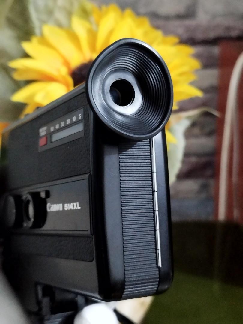 Vintage 1976 Canon 514XL Super 8 Cine Movie Camera With Box/Manual and ...