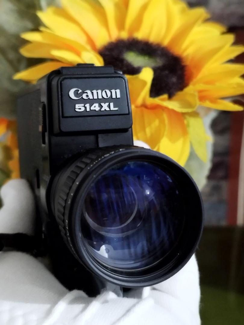 Vintage 1976 Canon 514XL Super 8 Cine Movie Camera With Box/Manual and ...