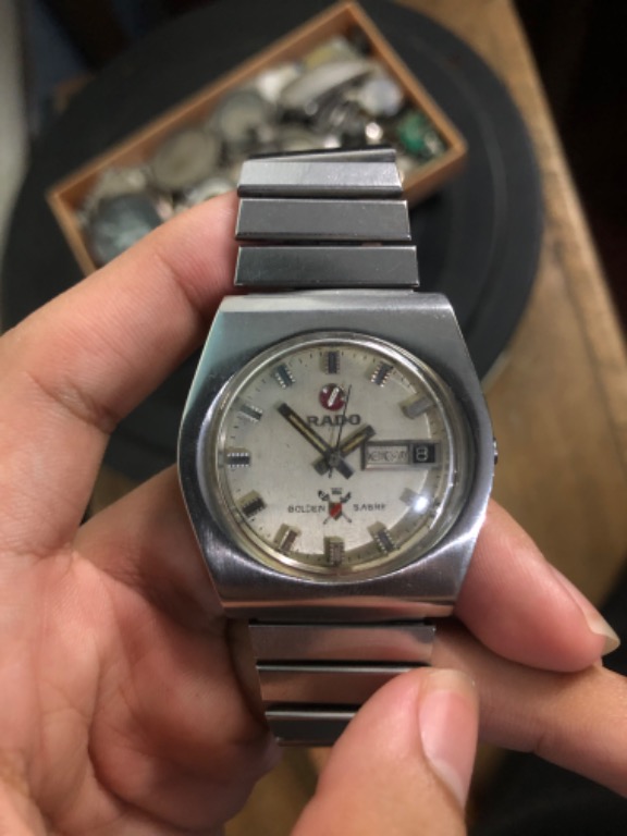 Vintage Rare Golden Sabre Day and Date SARIWA FRESH MAKINIS, Men's ...