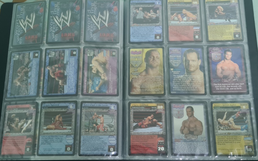 Wwe raw deal cards, Hobbies & Toys, Toys & Games on Carousell