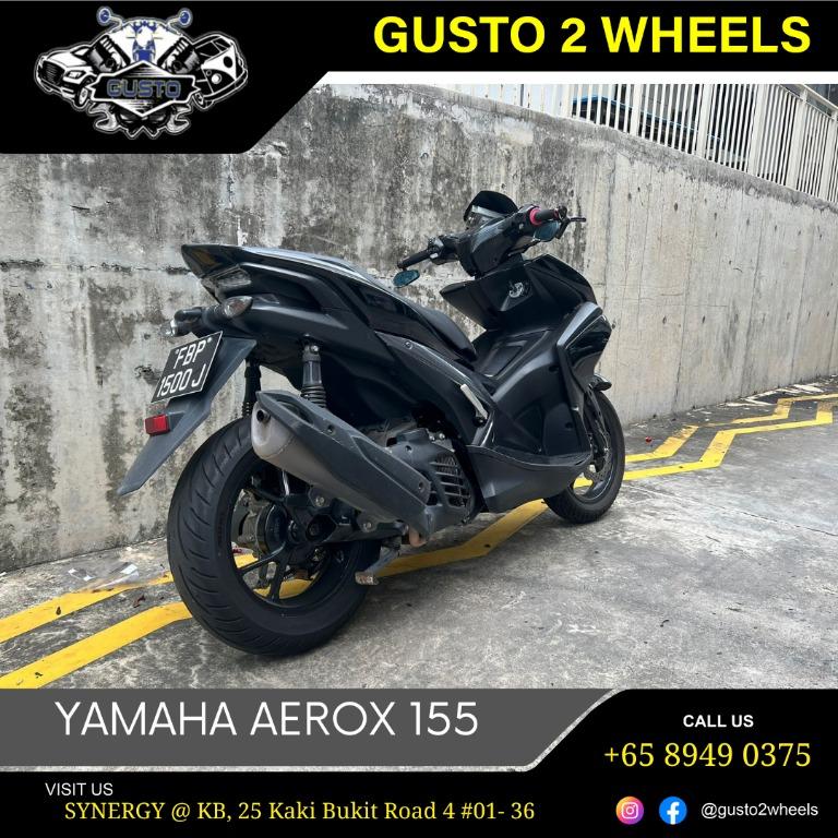 YAMAHA AEROX GDR 155, Motorcycles, Motorcycles for Sale, Class 2B on ...
