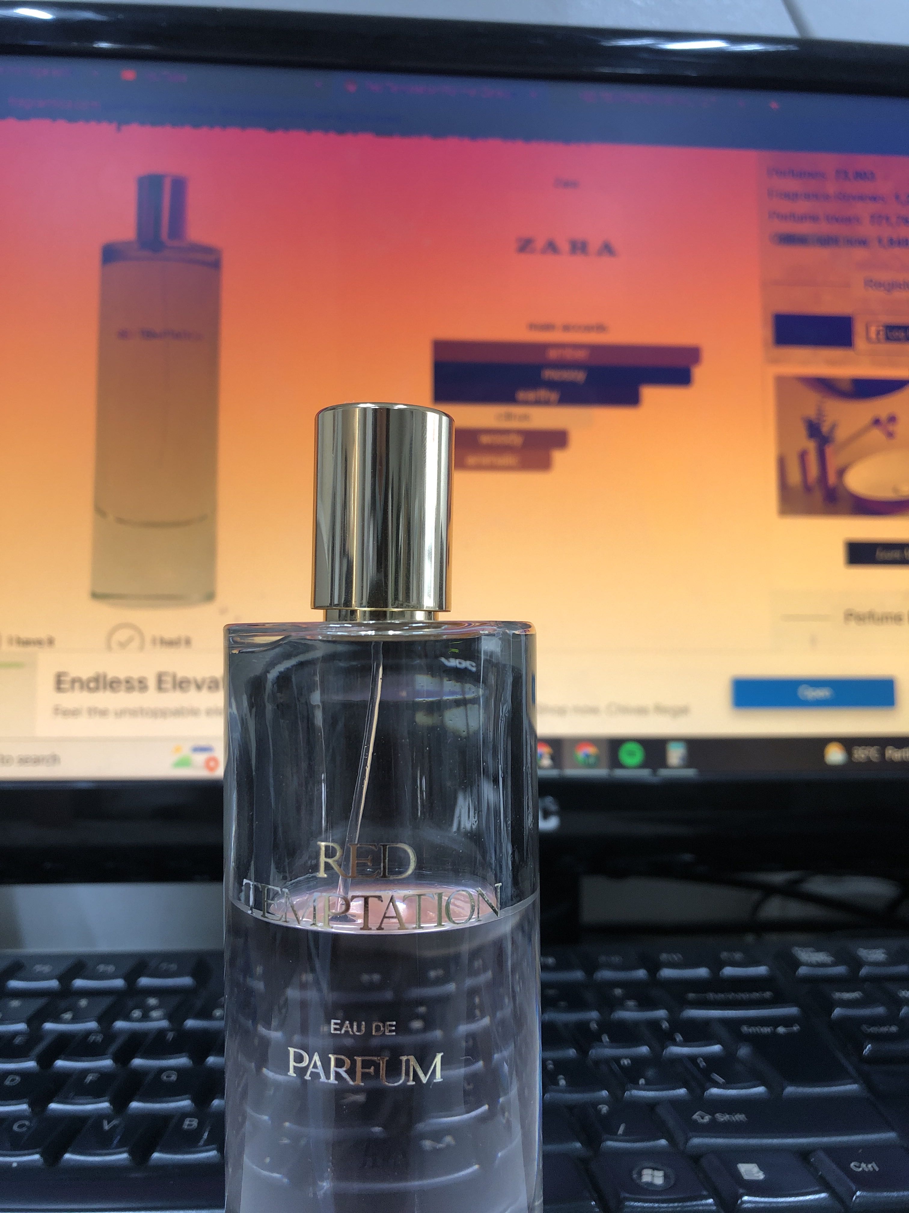 Zara Red Temptation EDP 80 mL, Beauty & Personal Care, Fragrance & Deodorants on Carousell