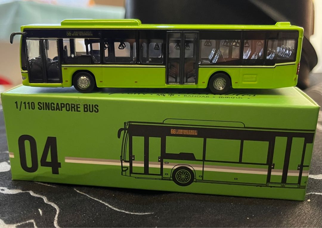 1:110 Singapore Bus citaro Bus Model, Hobbies & Toys, Toys & Games on ...