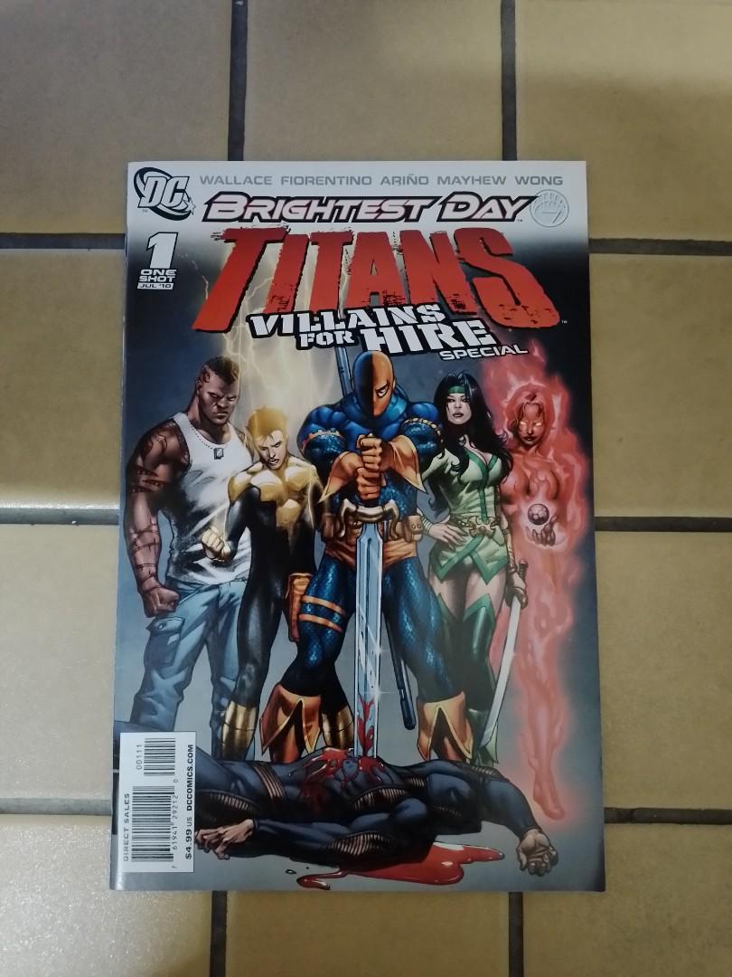 1st team app Titans Villain For Hire ! Titans Villains For Hire Special ...