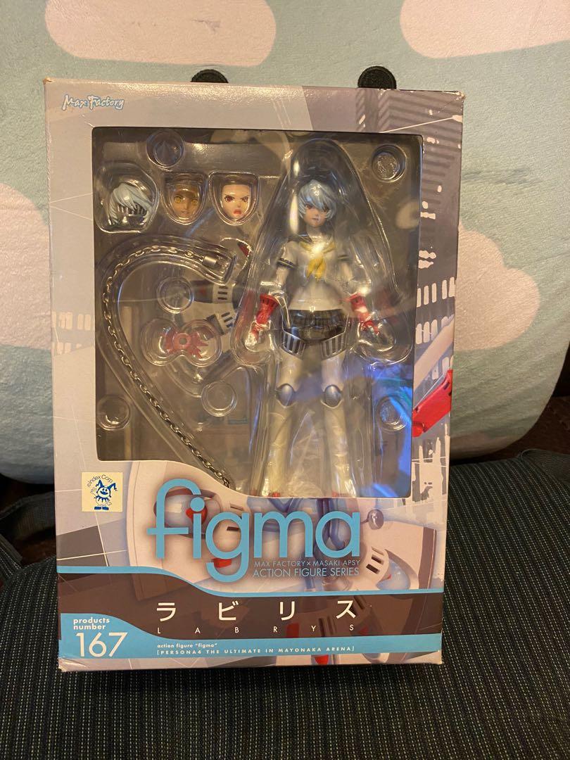 全新 Figma 167 Labrys P4 persona 4 女神異聞錄 真女神轉生, 興趣及遊戲, 玩具 & 遊戲類 - Carousell