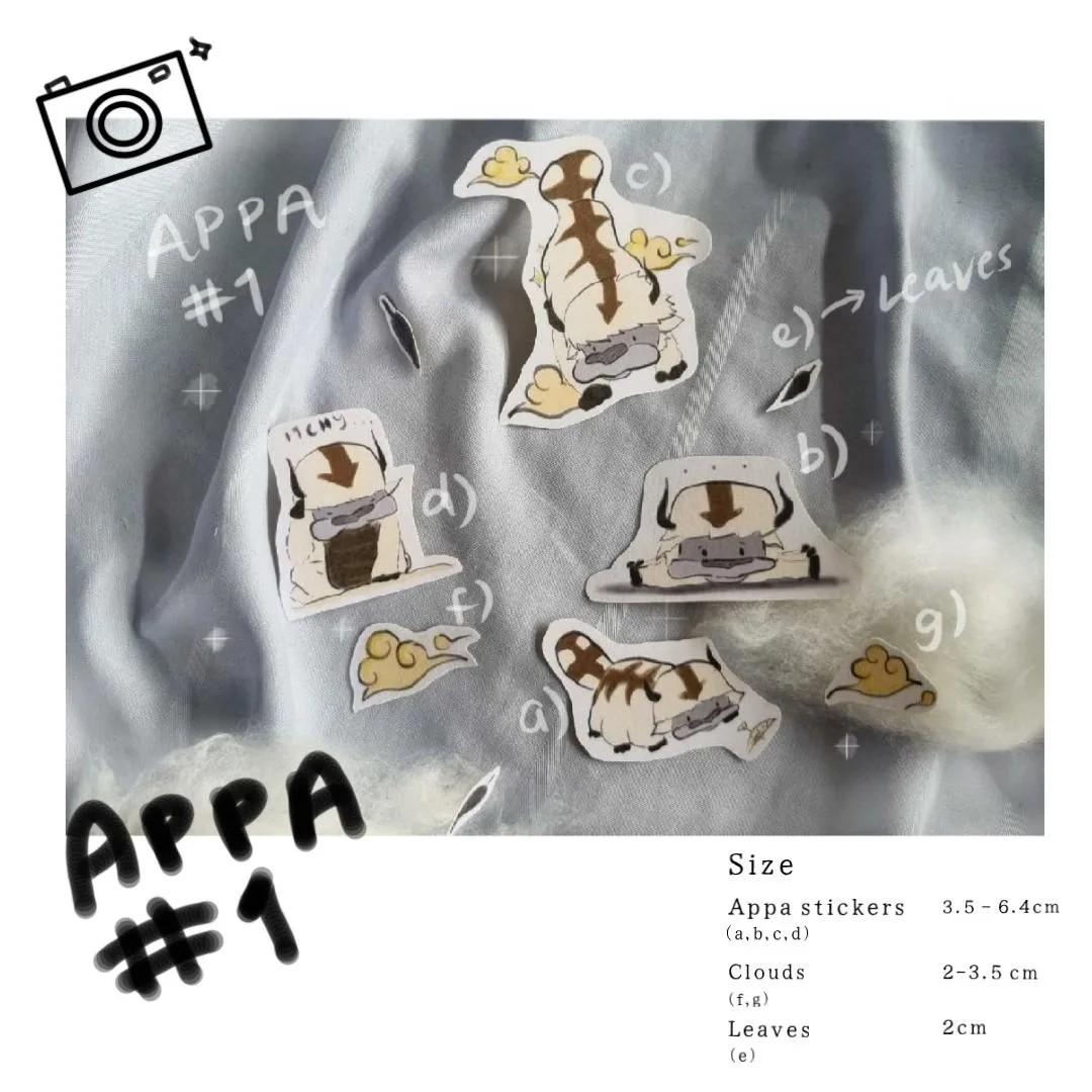 Appa stickers, Hobbies & Toys, Stationery & Craft, Art & Prints on ...