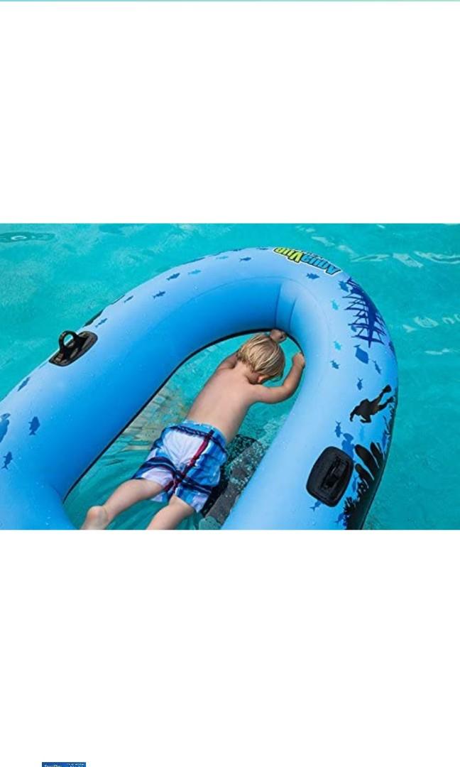 Aquavue Voyager - Clear Bottom Inflatable Raft, Sports Equipment ...