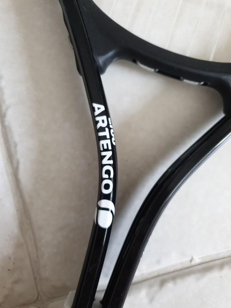 ARTENCO BLACK & WHITE RACKET, Sports Equipment, Sports & Games, Racket ...