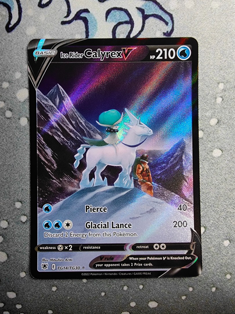 Astral Radiance Ice Rider Calyrex V Trainer Gallery, Hobbies & Toys ...