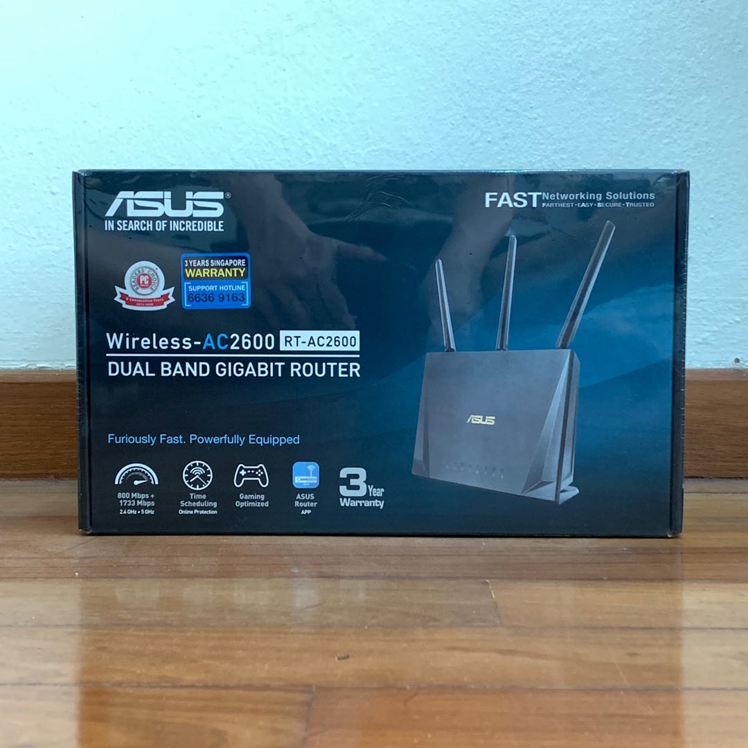 Asus AC2600 wireless router, Computers & Tech, Parts & Accessories ...