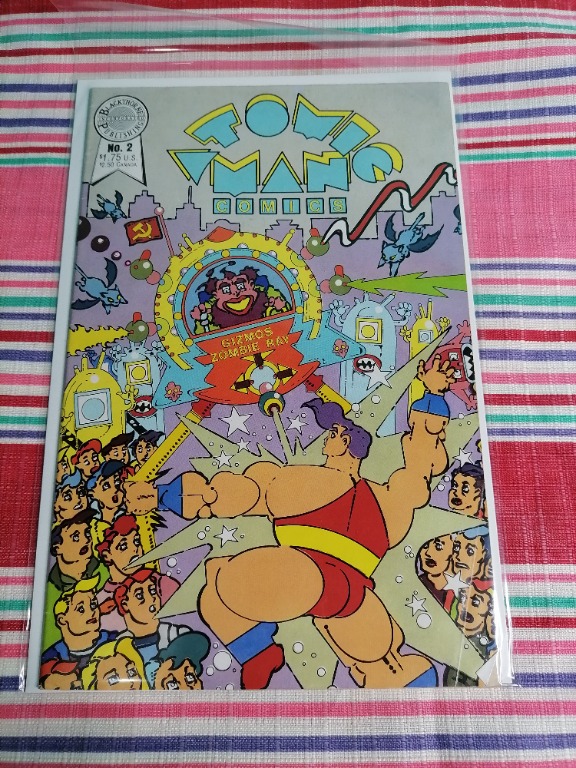 Atomic Man Comics #2 (Feb.1987), Hobbies & Toys, Books & Magazines ...