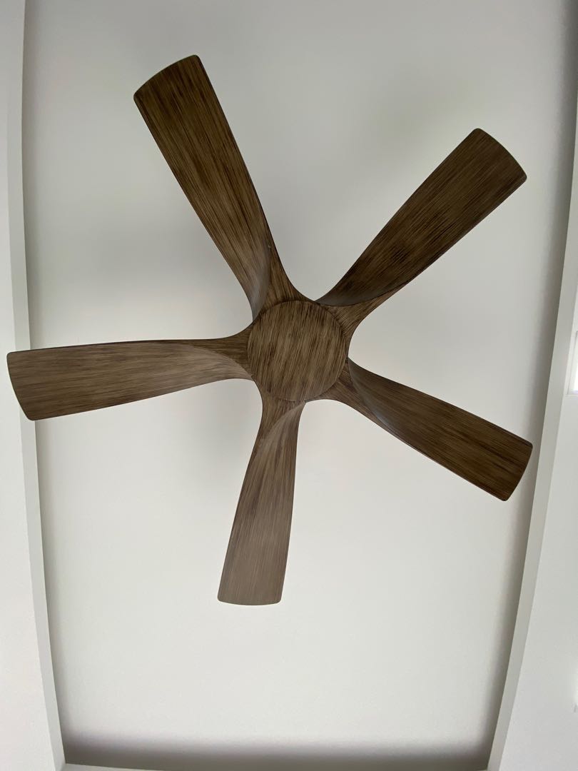 Ceiling Fan - Alkova Axis 48" without light (oak colour), Furniture ...