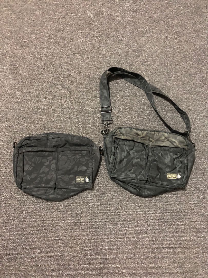 Bape x Porter - 2 sling bags as pack, Men's Fashion, Bags, Backpacks on ...
