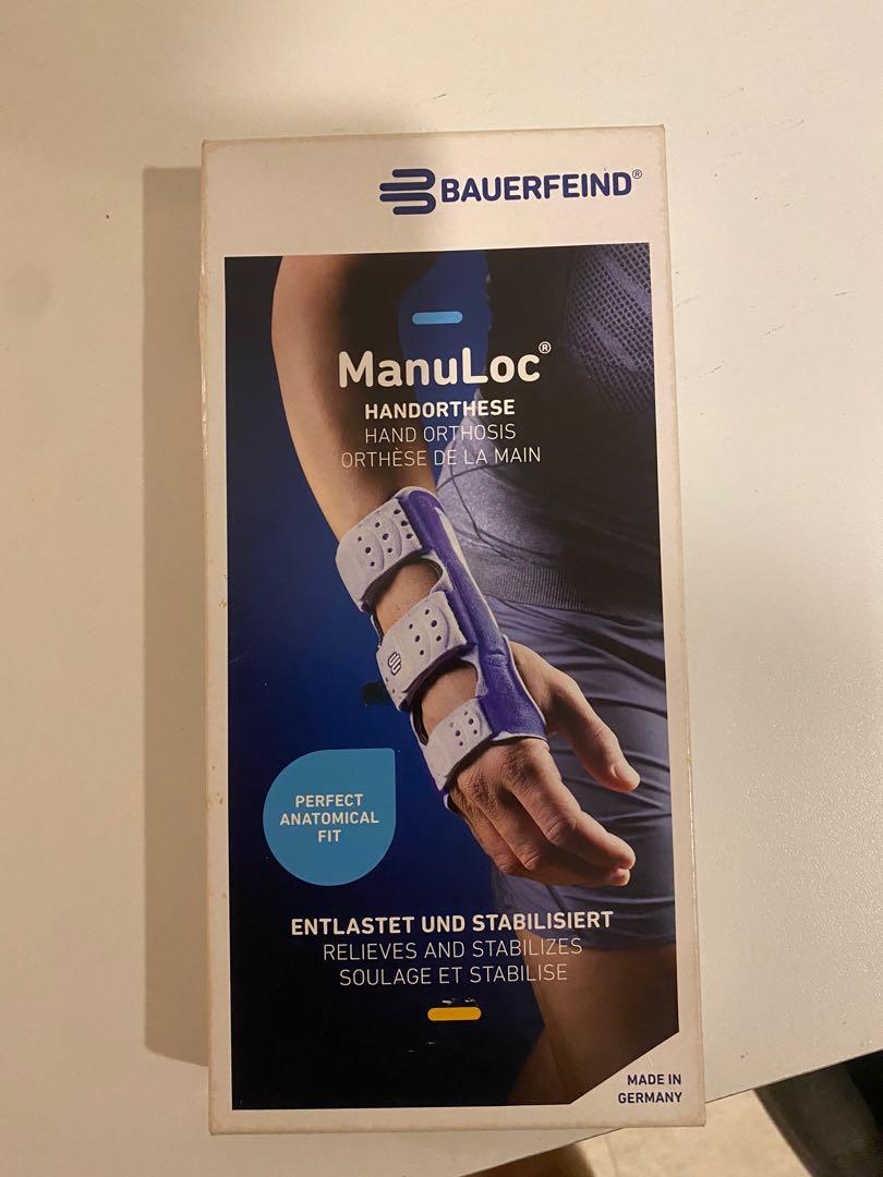 Bauerfeind ManuLoc wrist Brace, Health & Nutrition, Braces, Support ...