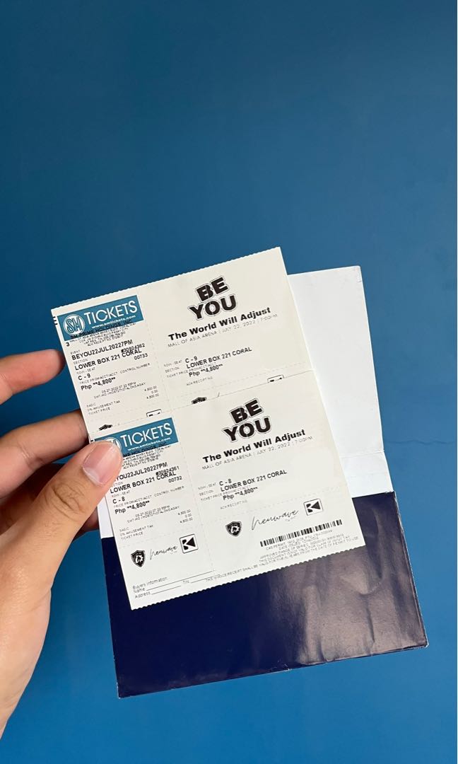 Be You Concert Ticket | Lower Box, Tickets & Vouchers, Event Tickets on ...