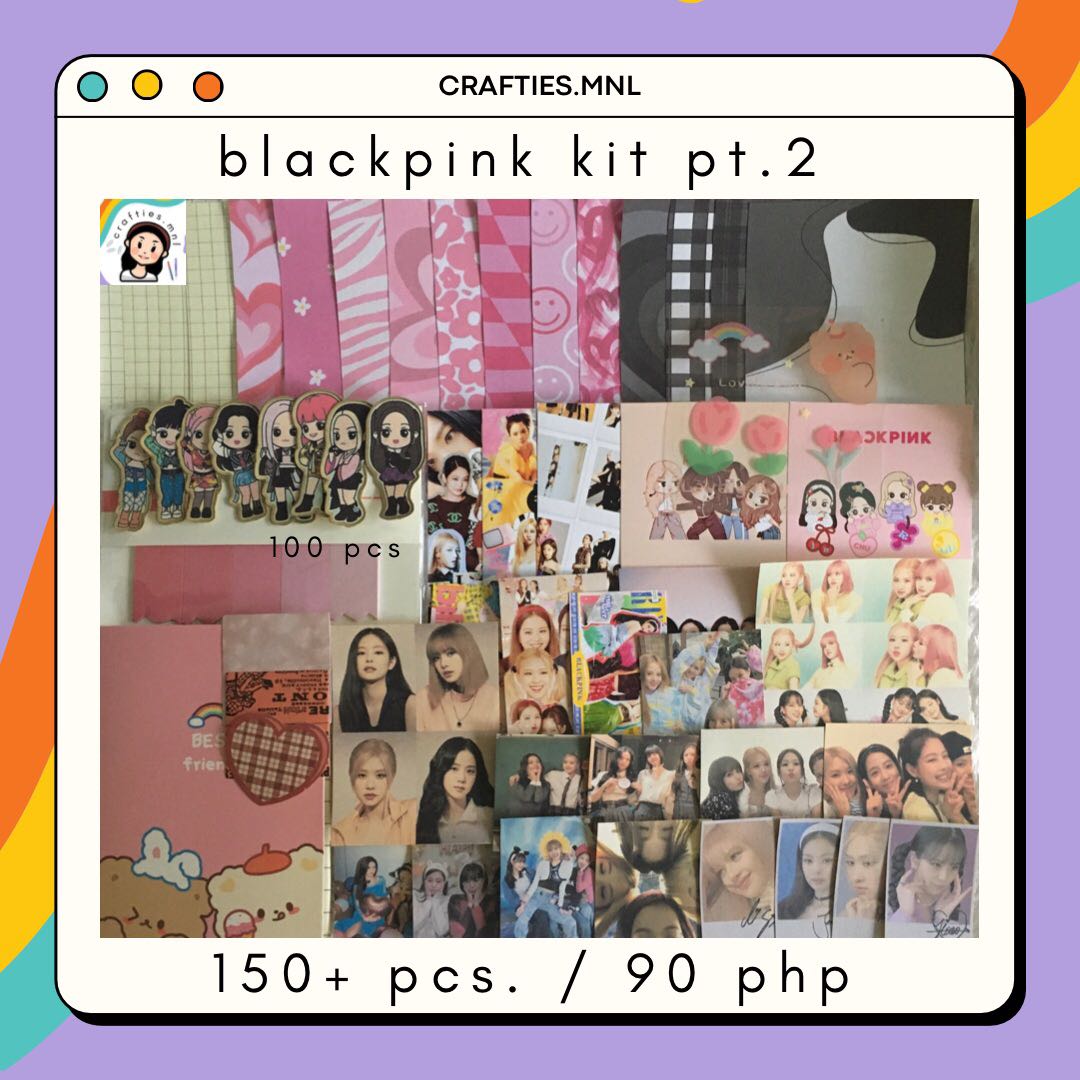 blackpink kit | crafties.mnl, Hobbies & Toys, Stationary & Craft, Craft ...