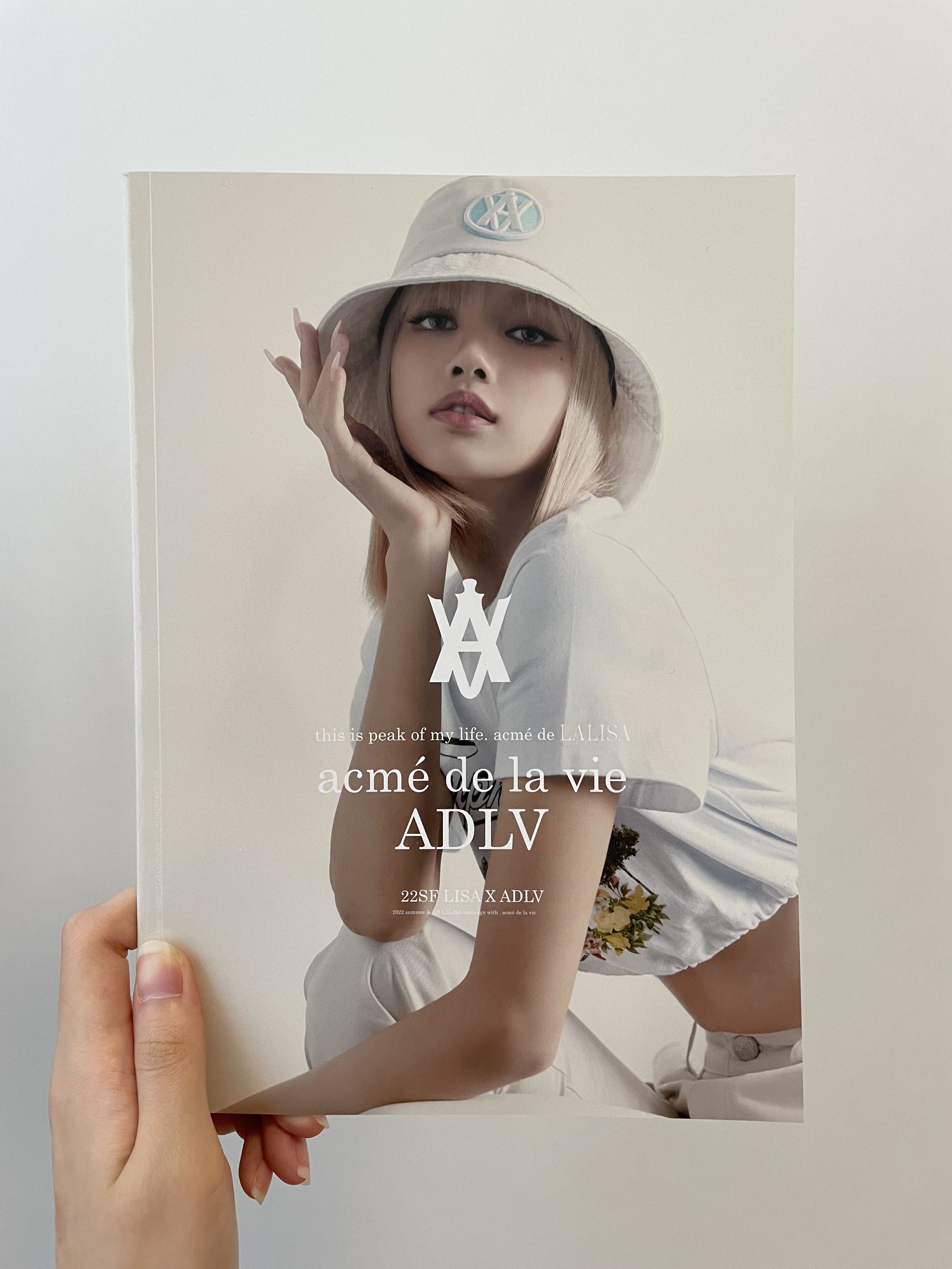 Blackpink Lisa X ADLV lookbook photobook, Hobbies & Toys, Memorabilia ...