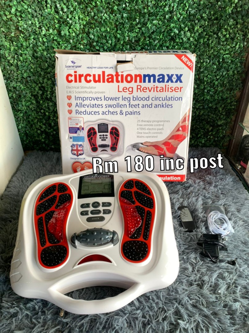 Blood Circulation Max, Health & Nutrition, Massage Devices on Carousell