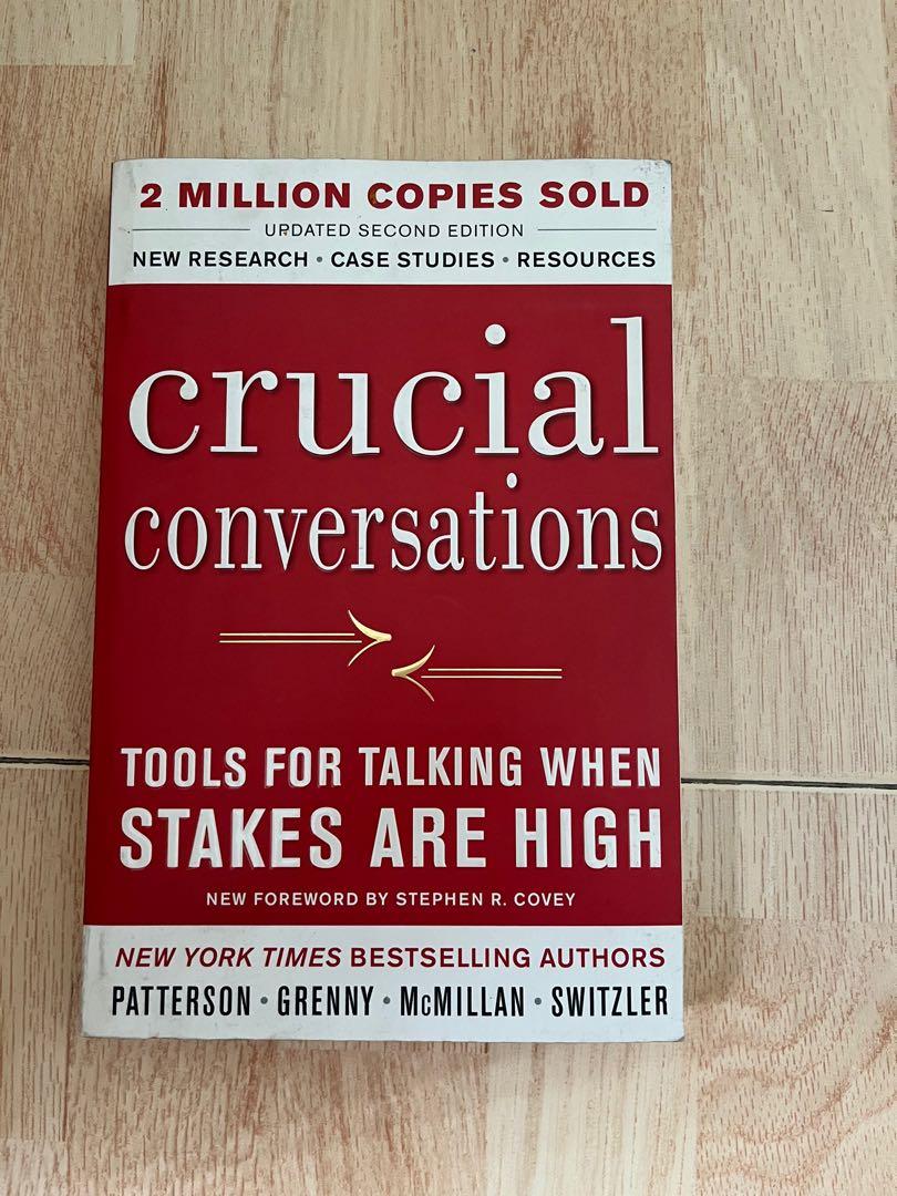 Book - crucial conversations, Everything Else on Carousell