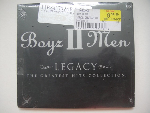 Boyz II Men - Legacy ~The Greatest Hits Collection~ CD (美版) (全新未開封 ...