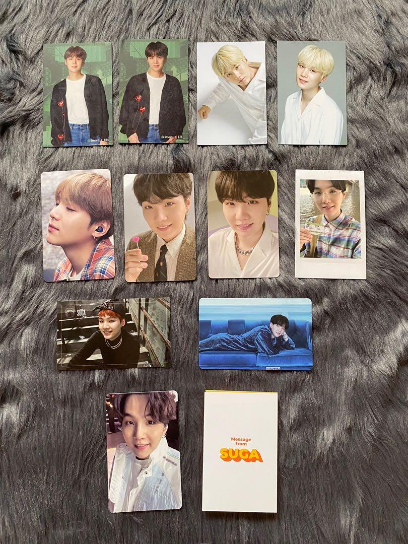 BTS SUGA YOONGI PHOTOCARDS, Hobbies & Toys, Memorabilia & Collectibles ...