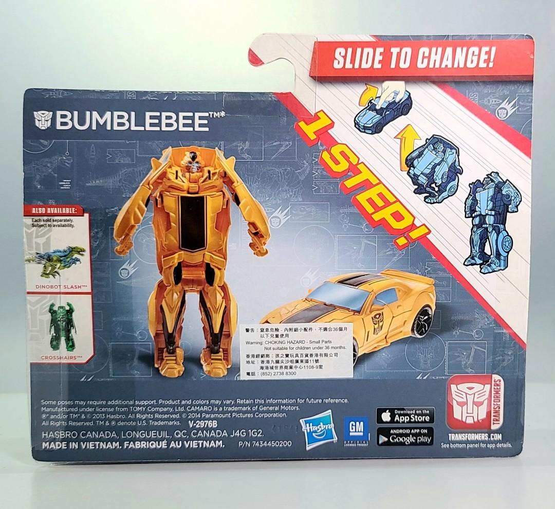 TF4 Bumblebee 1 Step!, Hobbies & Toys, Toys & Games on Carousell