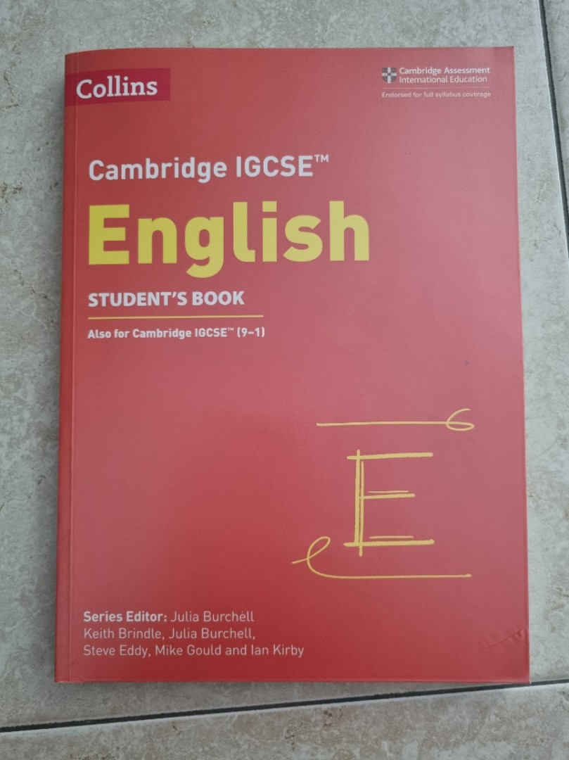CAMBRIDGE IGCSE ENGLISH TEXTBOOK, Hobbies & Toys, Books & Magazines ...