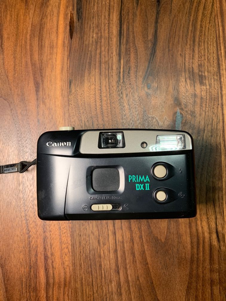 Canon Prima DX II Film Camera, Photography, Cameras on Carousell