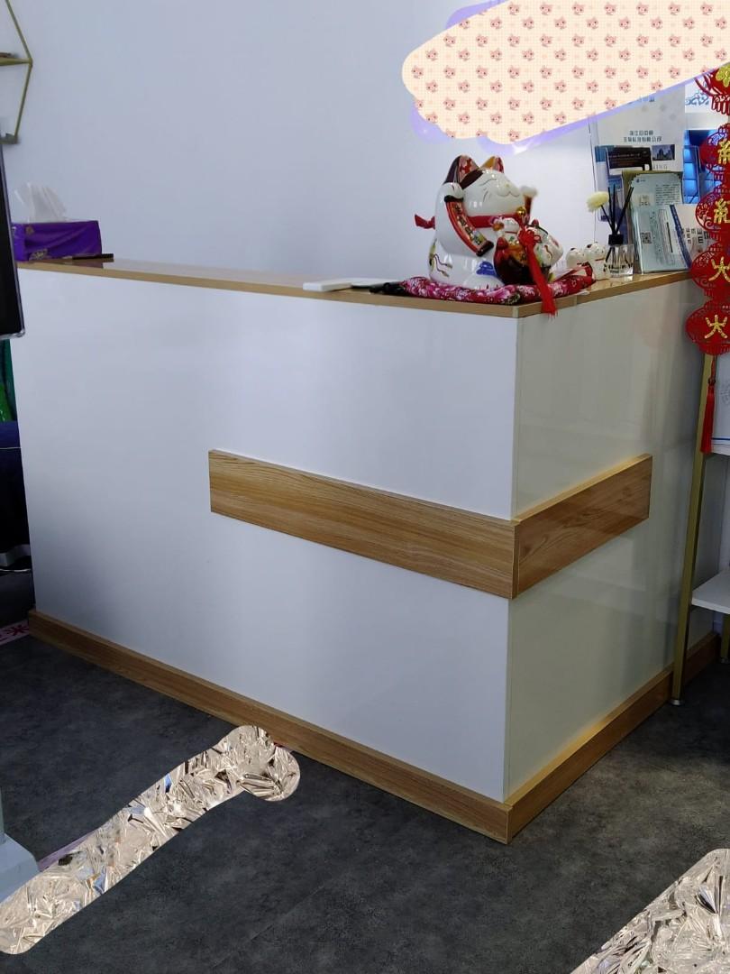 Cashier table/cabinet, Furniture & Home Living, Furniture, Shelves ...