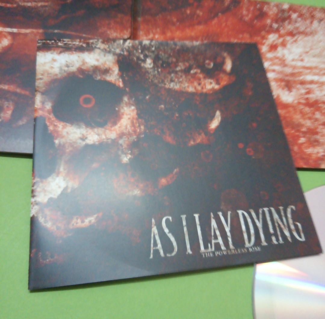 CD AS I LAY DYING : THE POWERLESS RISE ALBUM (2010) METALCORE METAL ...
