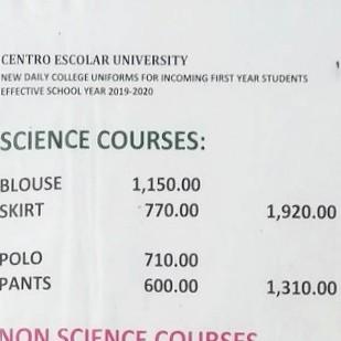 CEU School Uniform (Science Courses), Women's Fashion, Dresses & Sets ...