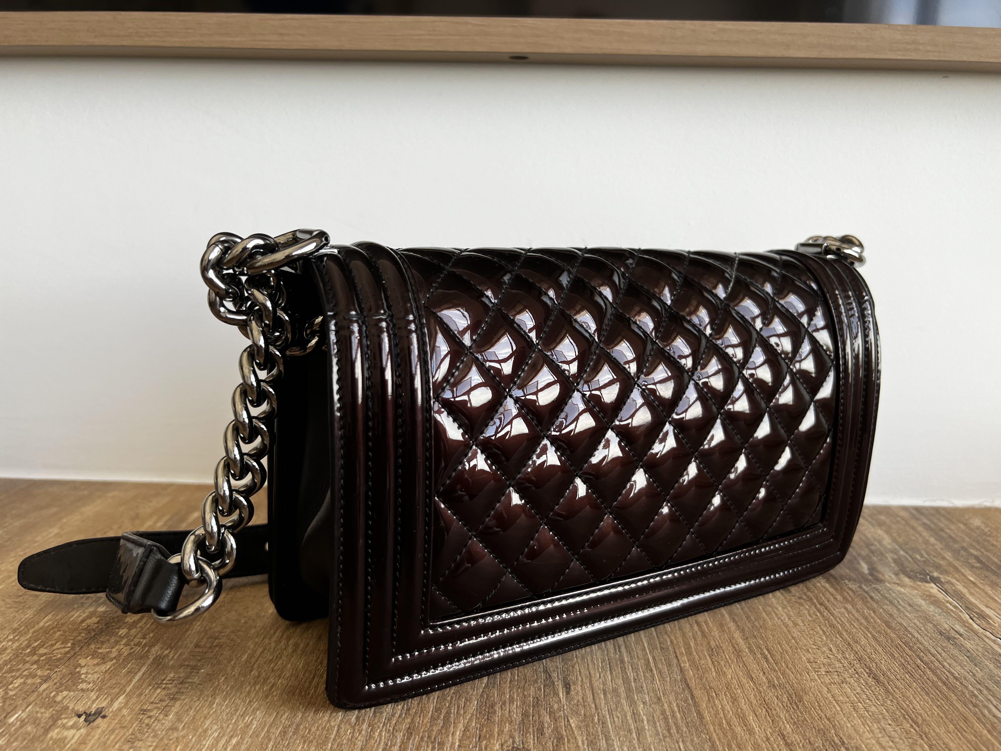 Chanel le boy bag, Luxury, Bags & Wallets on Carousell