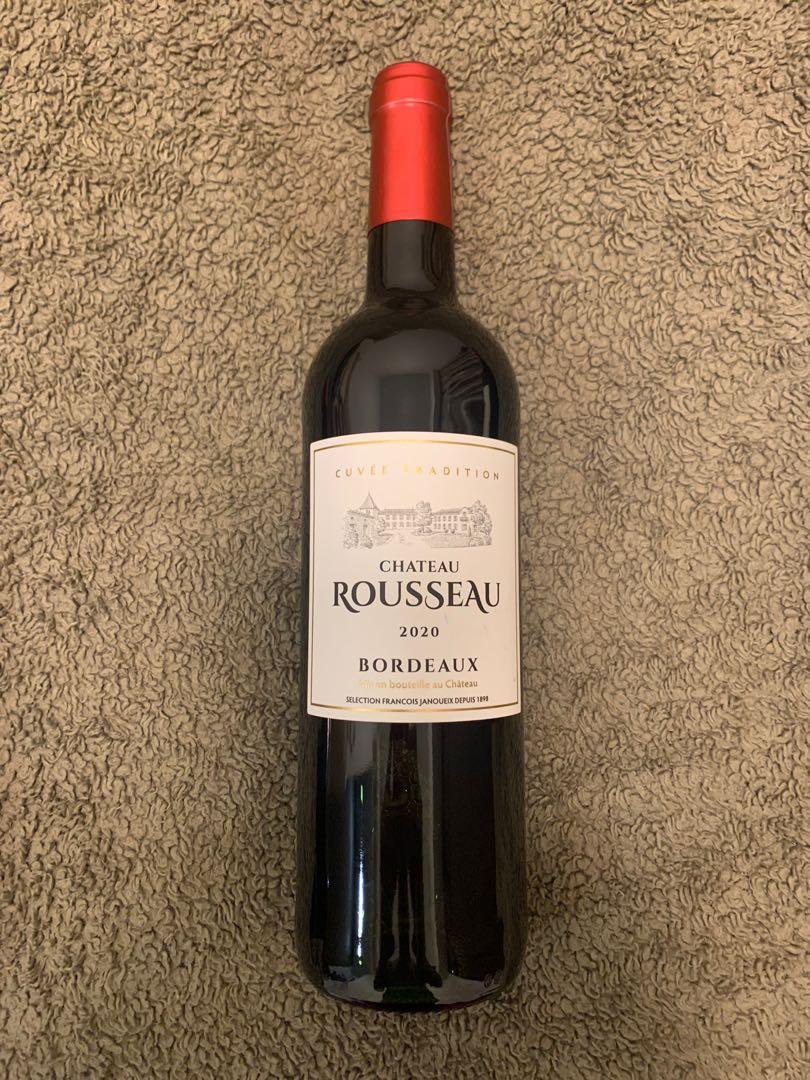 Red wine : CHATEAU ROUSSEAU 2020 BORDEAUX , Food & Drinks, Alcoholic ...