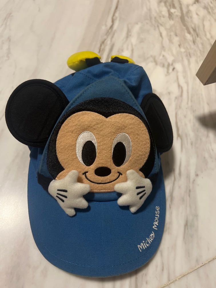 Children Boy Mickey Mouse Cap, Babies & Kids, Babies & Kids Fashion on ...
