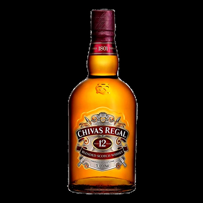 Chivas Regal 12 Years (1 Litre) 2018, Food & Drinks, Alcoholic ...