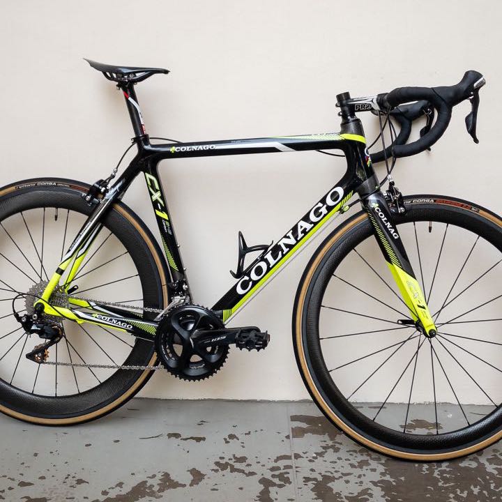 Colnago w Wheelset - Carbon CX-1 sz 54 road bike, Sports Equipment ...