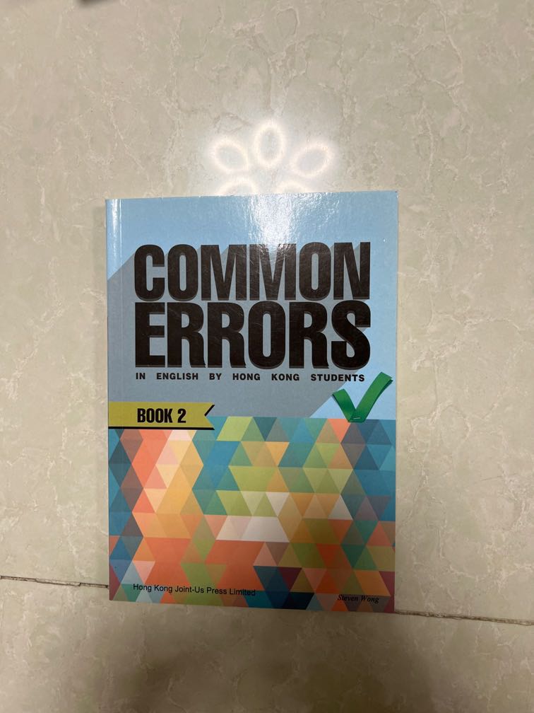 Common Errors Book2 By Steven Wong, 興趣及遊戲, 書本 & 文具, 補充練習 - Carousell