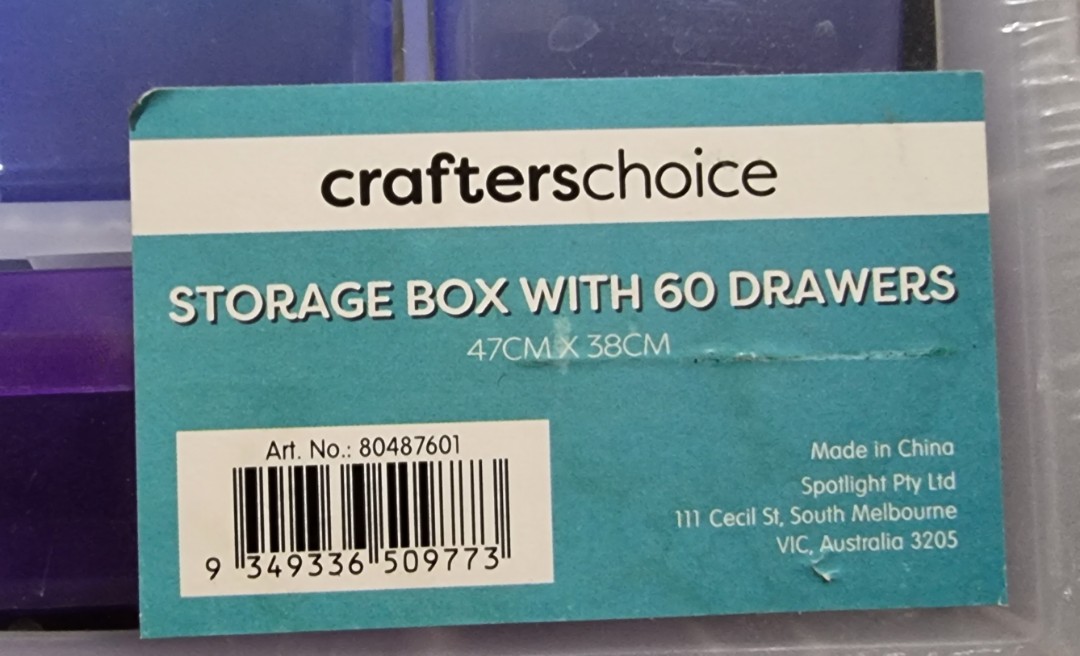 Crafters Choice Storage Box, Furniture & Home Living, Home Improvement ...