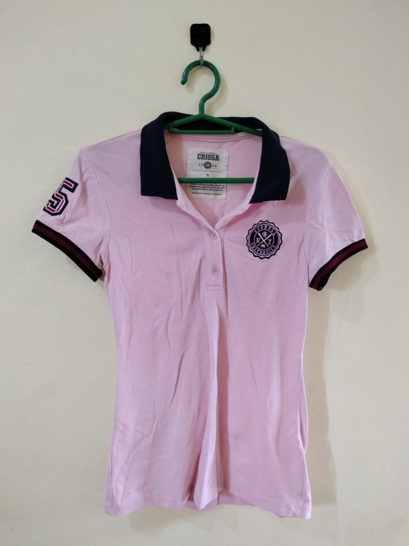 Crissa polo shirt, Women's Fashion, Tops, Shirts on Carousell