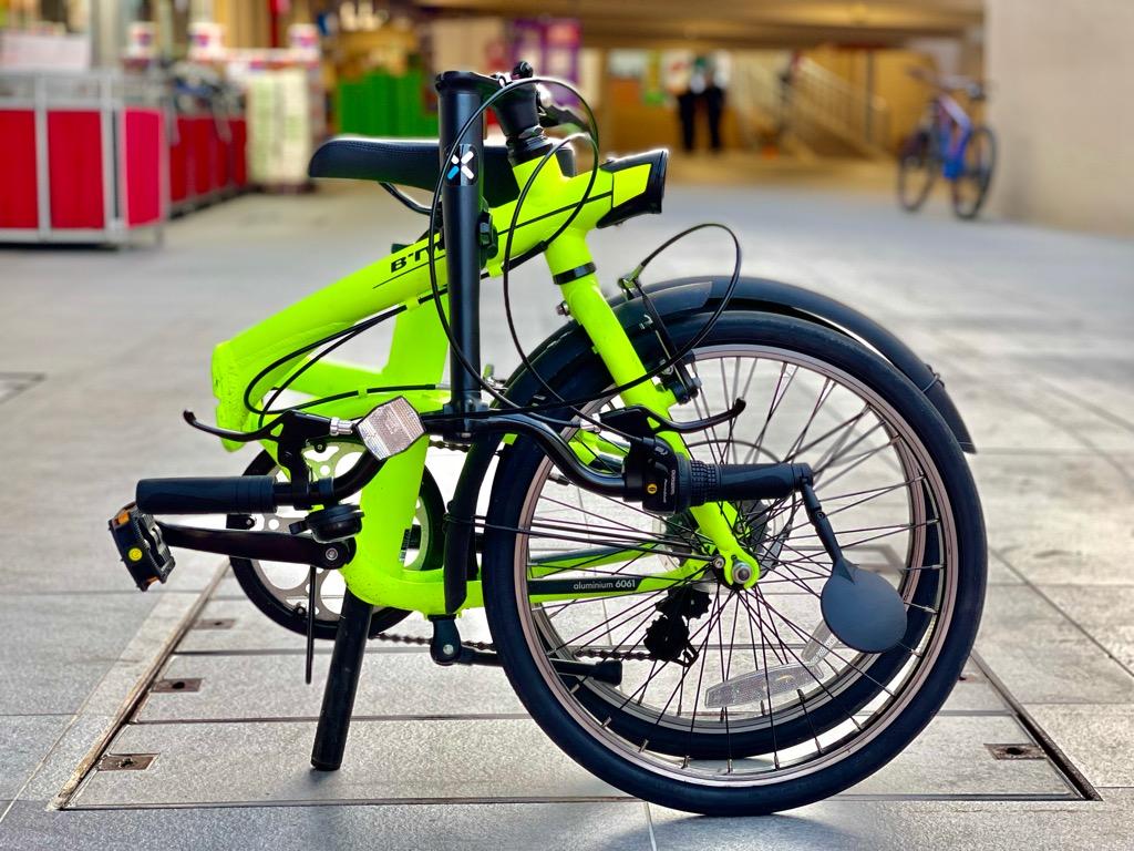 Decathlon B Twin Tilt 500 Foldable Bicycle, Sports Equipment, Bicycles ...