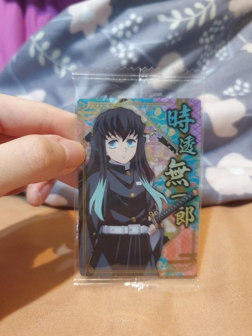 Demon slayer wafer card muichiro (series 5), Hobbies & Toys ...