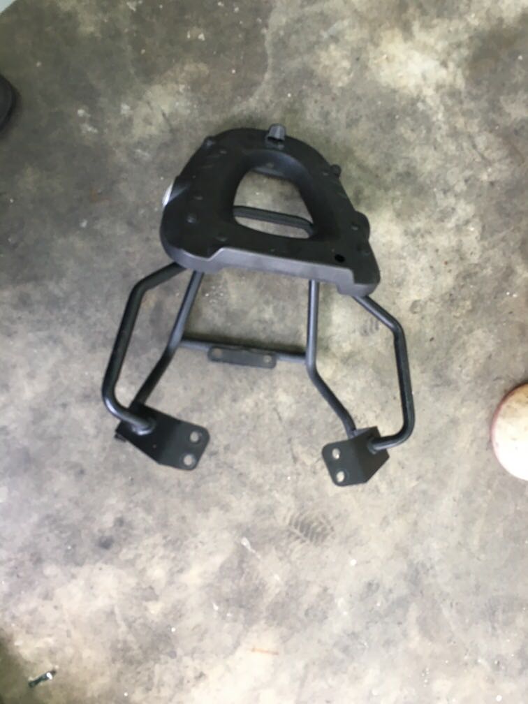 Duke box rack, Motorcycles, Motorcycle Accessories on Carousell