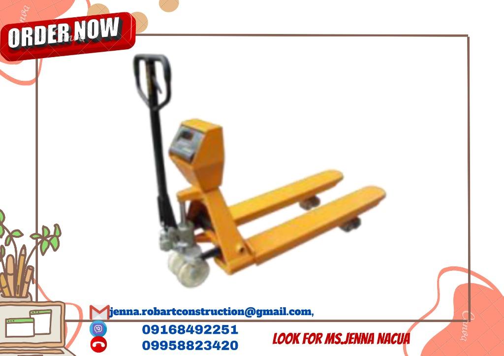electronic hand pallet 2 tons, Commercial & Industrial, Construction ...