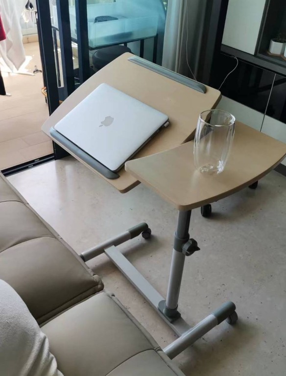 elevating computer desk, Furniture & Home Living, Furniture, Tables ...