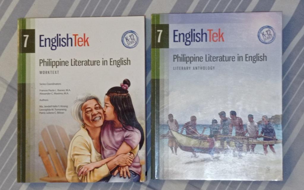 EnglishTek Philippine Literature | OBMC Gr7 Textbooks, Hobbies & Toys ...